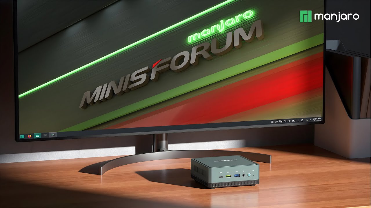 The EliteMini UM350 X Manjaro Is a Fast & Tiny Linux Powered Ryzen PC ...