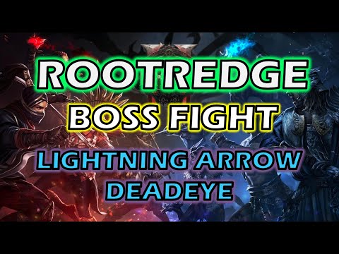 Rootredge Boss Fight | Act 3 Boss | Lightning Arrow Deadeye | Path of ...