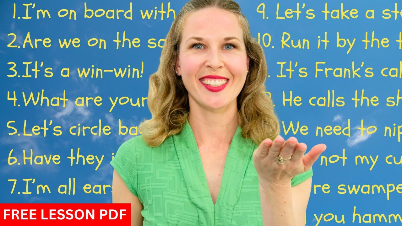 Speak like a Pro! 25 Business English Phrases | Learn English ...