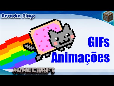 Animação Gif Nyan cat no Minecraft - YouTube