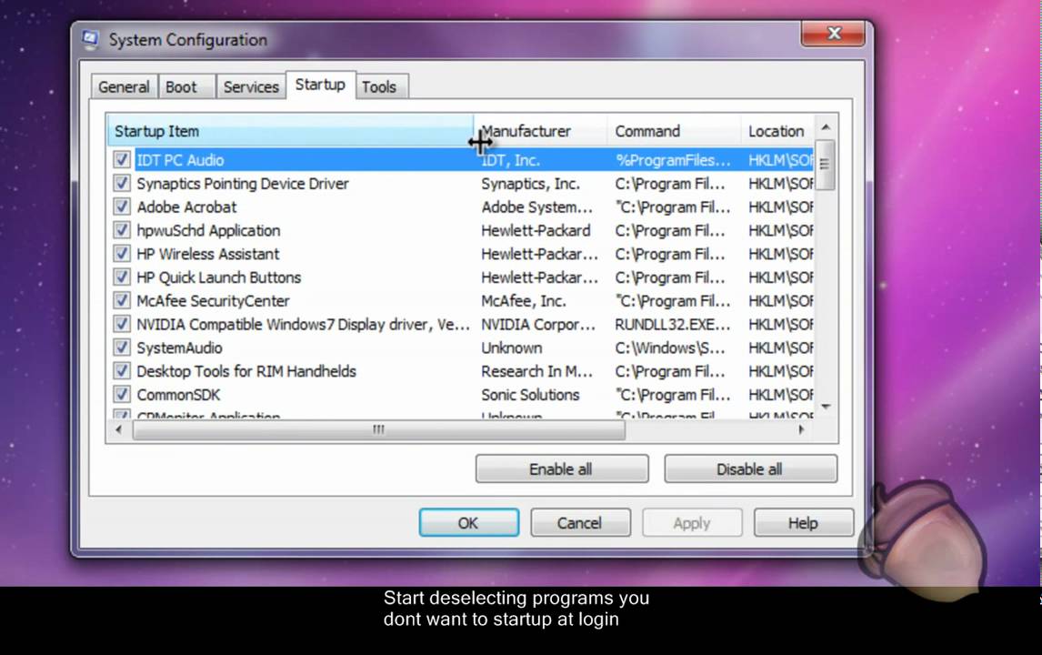 How to speed up startup- Windows - YouTube