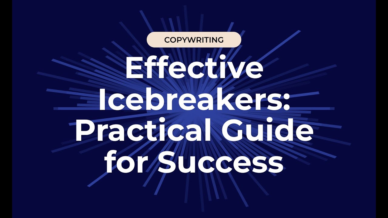 Humanlinker | Effective Icebreakers: Practical Guide for Success - YouTube