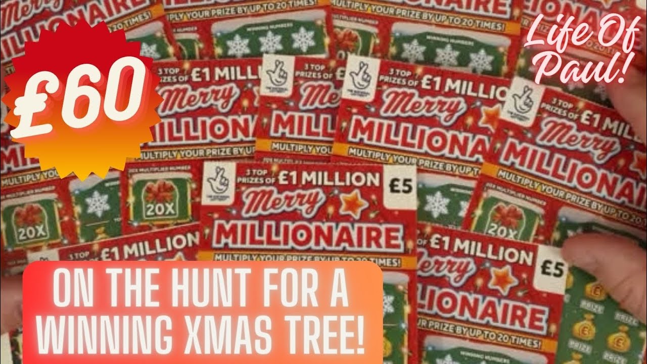 Hunting for Christmas Trees on Merry Millionaire Scratch Cards! Will we ...