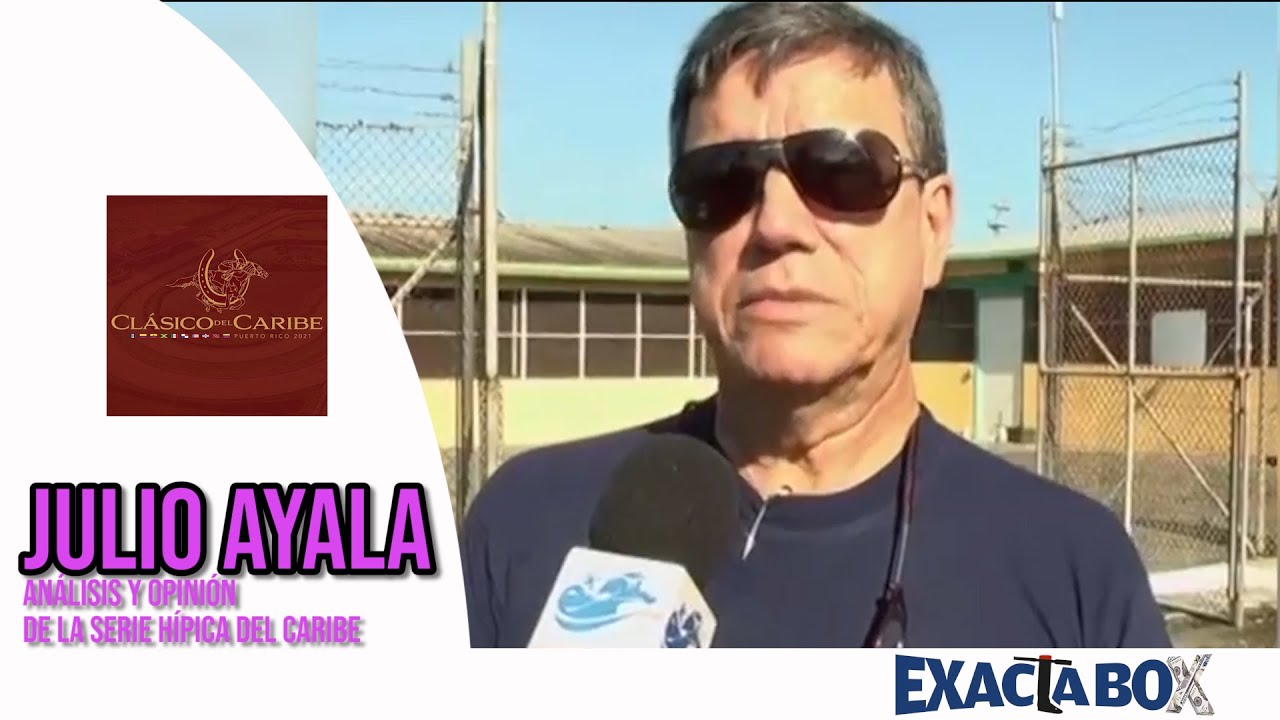 Julio Ayala y su opinión sobre la Serie hípica del Caribe - YouTube