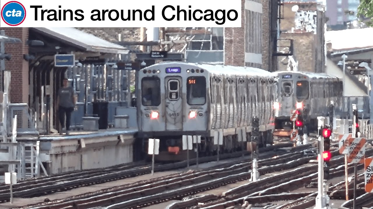 cta: 'L' trains around Chicago - YouTube