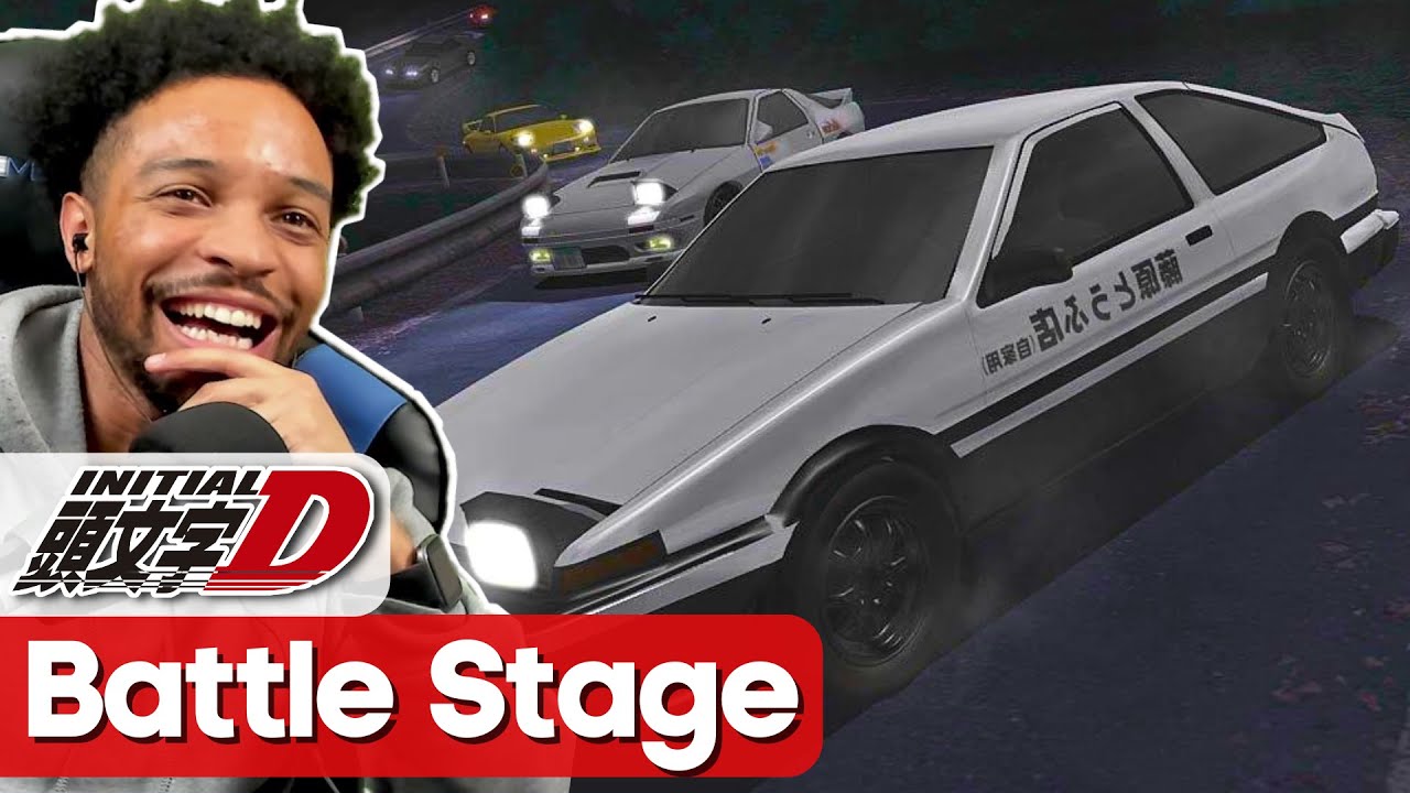 All Of The BEST Races! | Initial D Battle Stage Reaction - YouTube