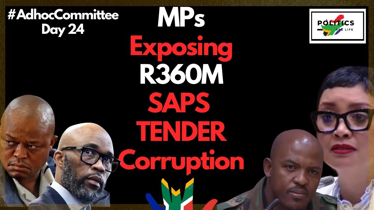 SAPS Tenders Corruption Network Exposed - YouTube