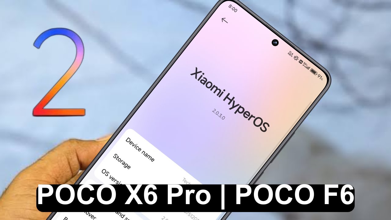 POCO X6 Pro HyperOS 2 Global / India Update | POCO F6 Ready - YouTube