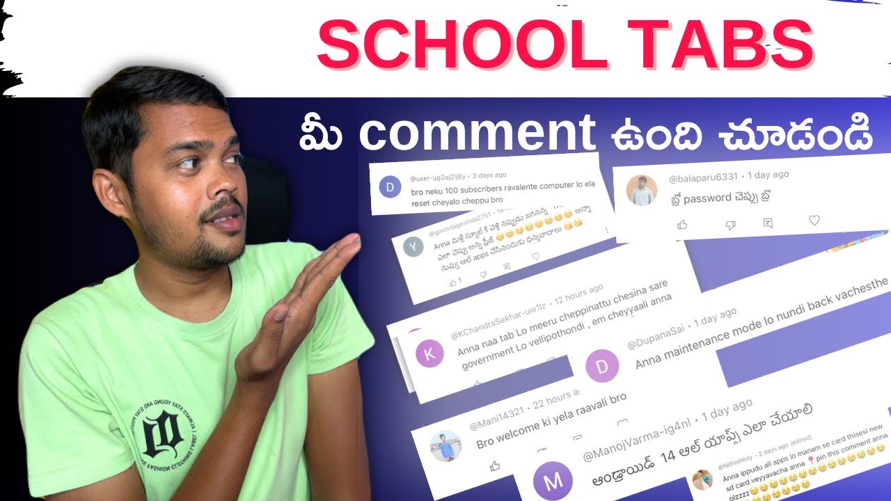 Jagan tab videos meda comment reply echanu me comment vundi chudandi# ...