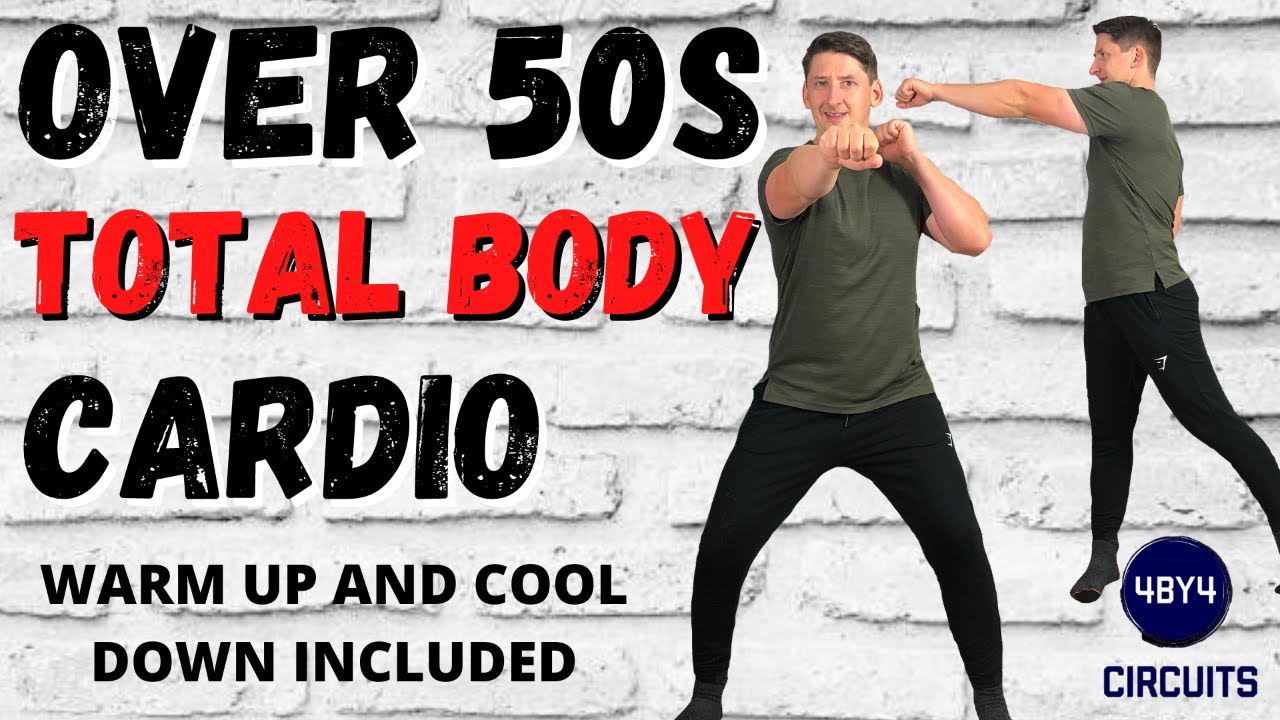 Over 50s Beginners Total Body Cardio Workout | LOW IMPACT - YouTube