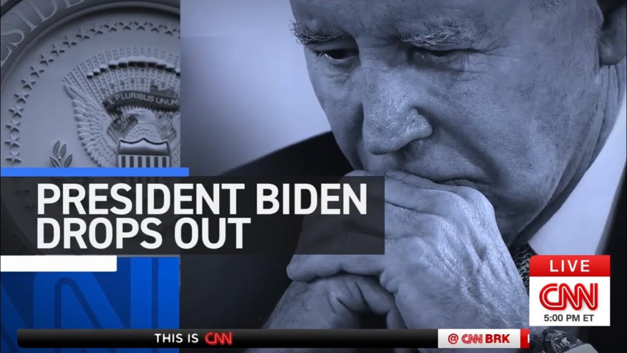 CNN USA: President Biden Drops Out (Special Coverage Intro) | July 21 ...