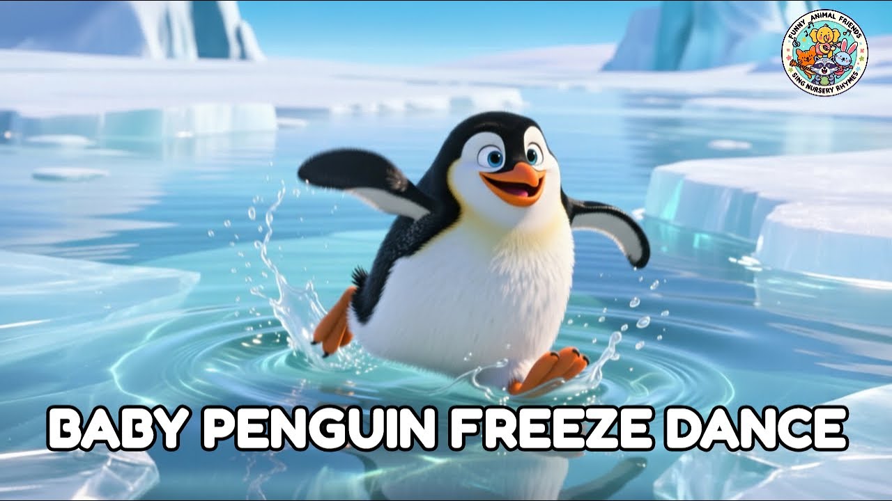 Baby Penguin Freeze Dance Party - YouTube