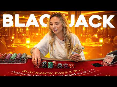 ME VS IRL BLACKJACK! $5,000 START - Rosie Mae