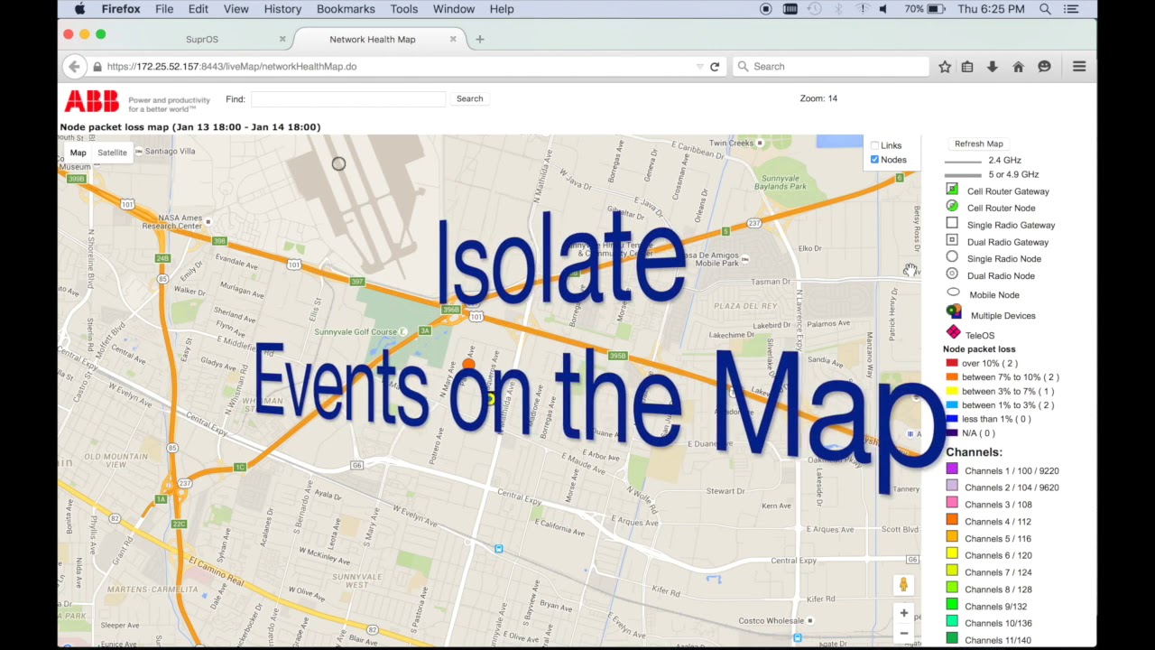 ABB SuprOS Wireless Network Management System - YouTube