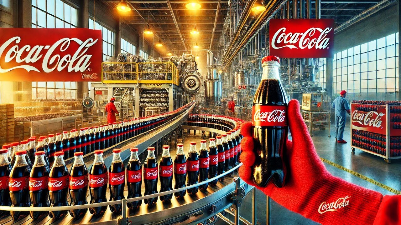 HOW Coca‑COLA IS MADE 🥤 | FACTORY PROCESS 🏭 - YouTube