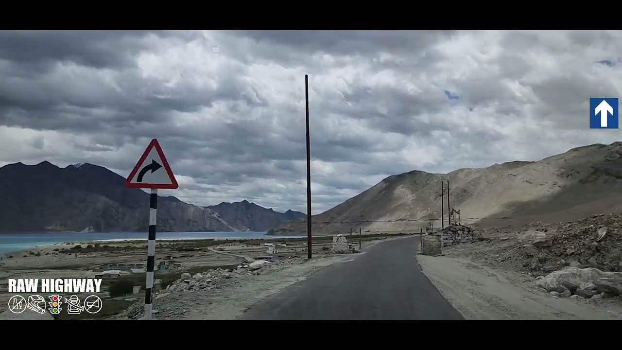 Pangong Lake to Hanle 03 2023 timelapse | Man | Merak | Chushul | Tsaka ...