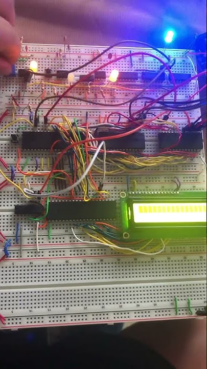 Hello world 6502 with ram - YouTube