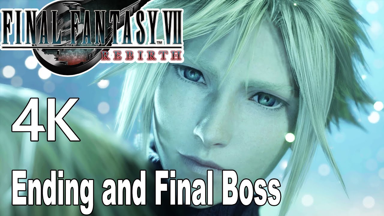 Final Fantasy 7 Rebirth Ending and Sephiroth Final Boss 4K - YouTube