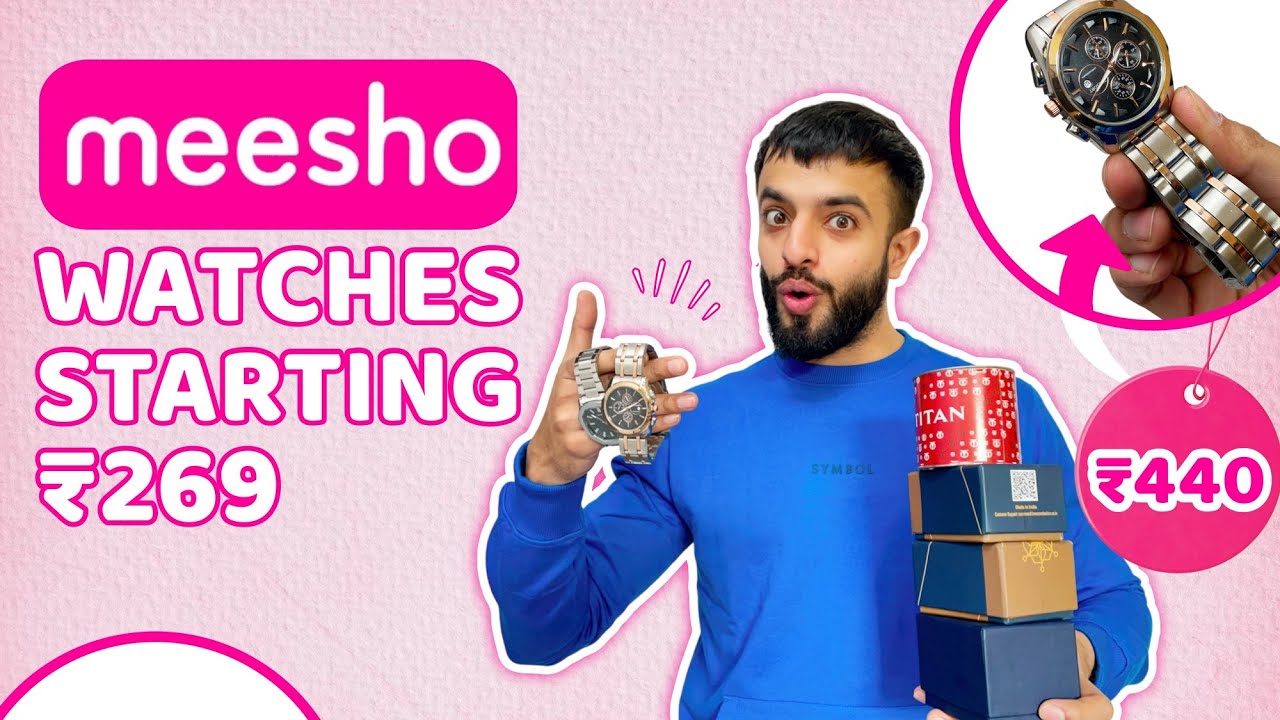 I ordered the Best Watches from Meesho | watches under 500 | Meesho ...