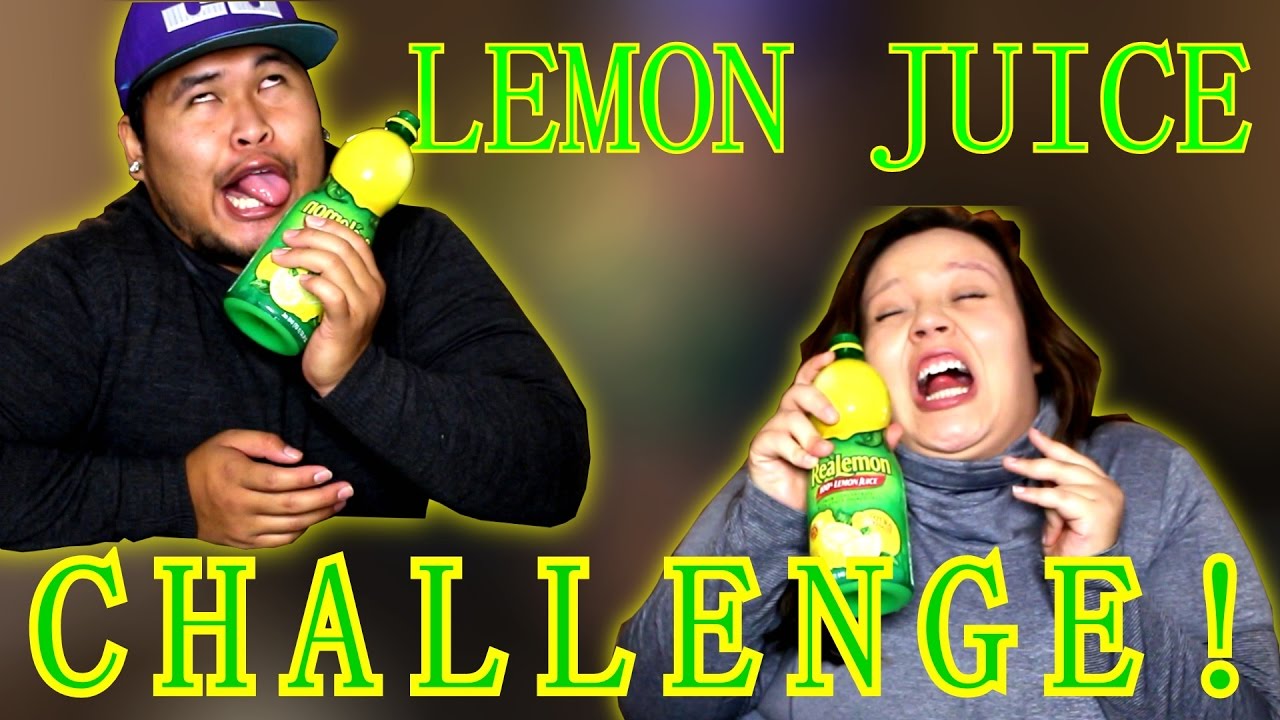 INSANE CHUGGING 1Q OF LEMON JUICE!! *VOMIT ALERT!* - YouTube