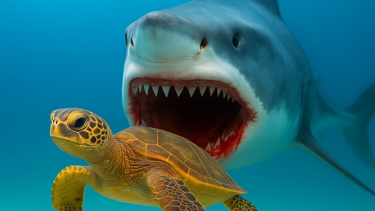 Brave Dolphins Save Wounded Sea Turtle From Deadly Shark Attack - Off ...