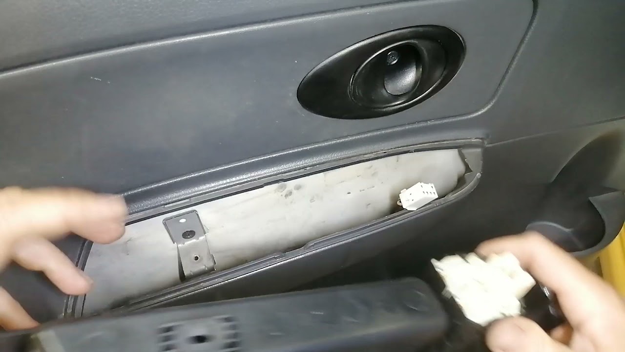 Chevrolet Spark Power Window Switch Remove or Replace - YouTube
