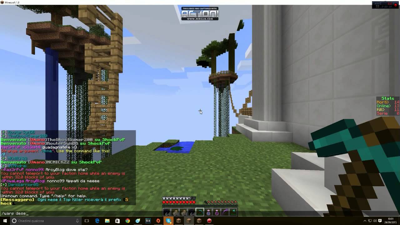 Minecraft Griefing Fazioni 1# GLI ACERONI - YouTube