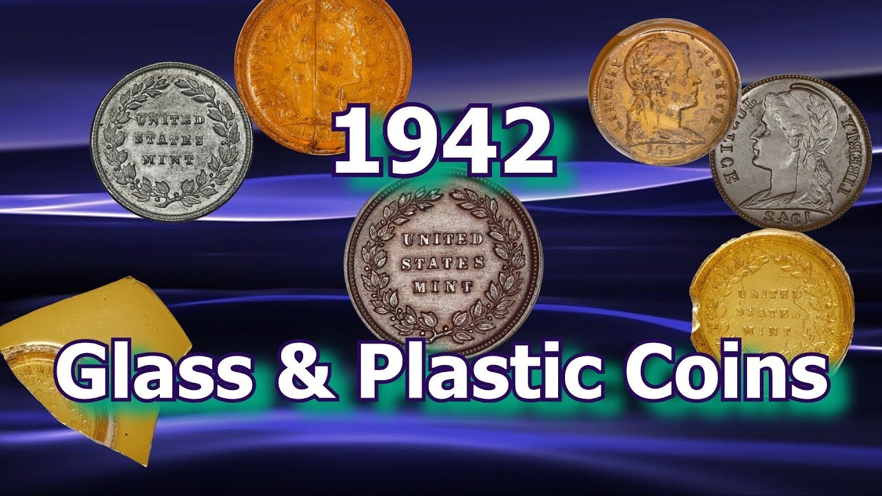 Experimental 1942 Glass and Plastic 1 cent Coins on Offer at 2017 ANA ...