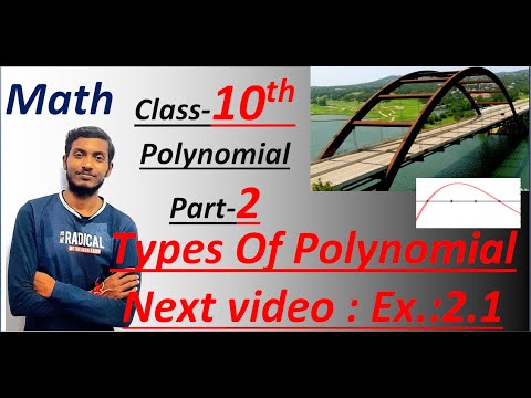 #13 |Class 10TH|Chap.2|Polynomial| Types of Polynomial | Linear ...