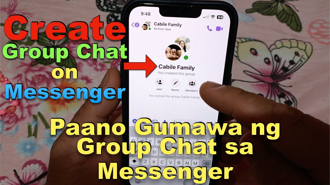 Paano Gumawa ng Group Chat sa Messenger | Create Group Chat on ...