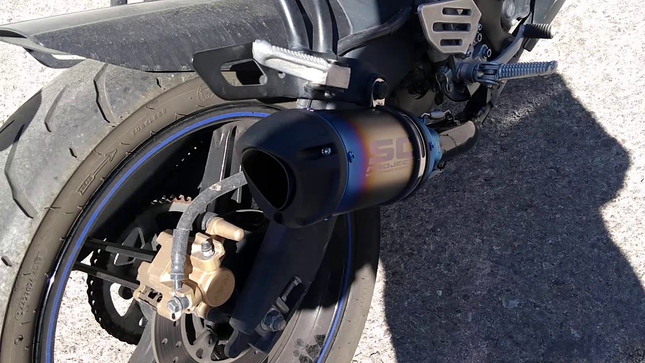 Escape Deportivo Sc Project Tornasol Yamaha R15 150cc - YouTube