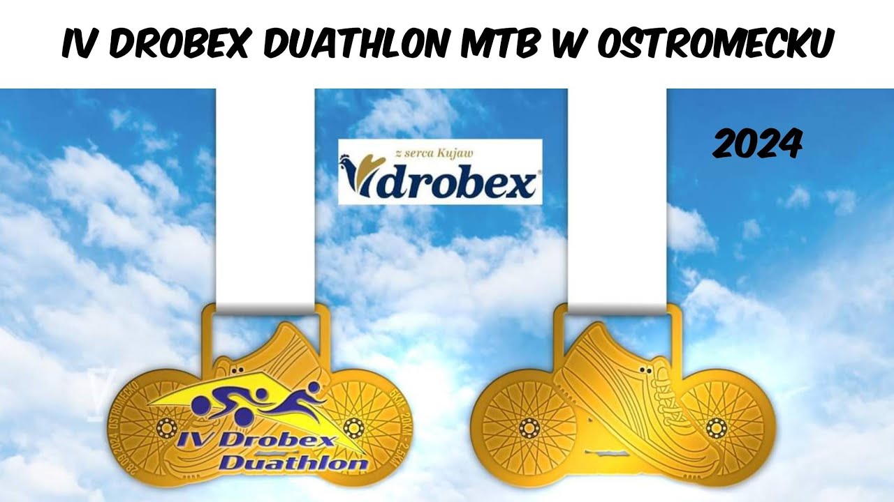IV Drobex Duathlon MTB w Ostromecku 2024 - YouTube