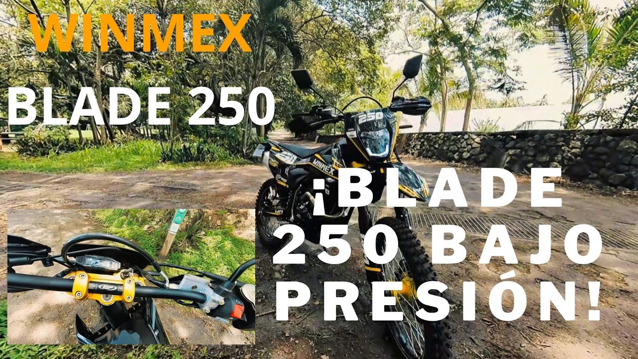 ¿Es Buena la Winmex Blade 250? La Pusimos a Prueba en terracería-Dylan2Rvlogs - YouTube