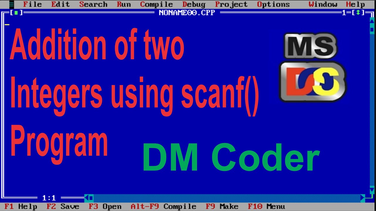 How To Write Addition Of Two Integers In C YouTube How To Write Addition Of Two Integers In C YouTube