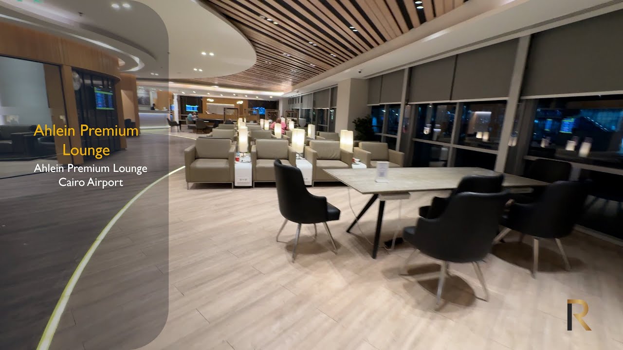 What’s inside Cairo Airport’s Ahlein Premium Lounge? - YouTube