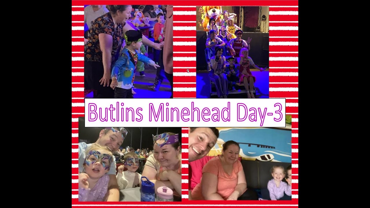 Butlins 2023 | Minehead Day3| Masked Singer Show, Tots Disco, Papa ...