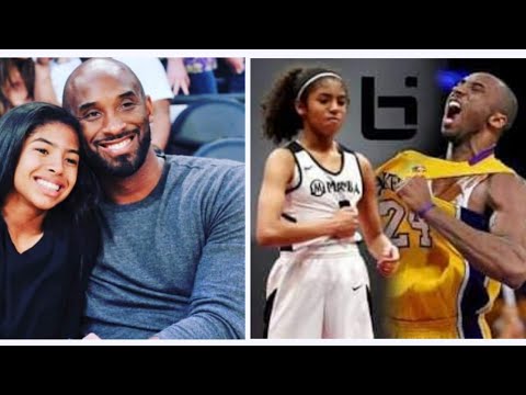 KOBE BRYANT with her daughter Gianna