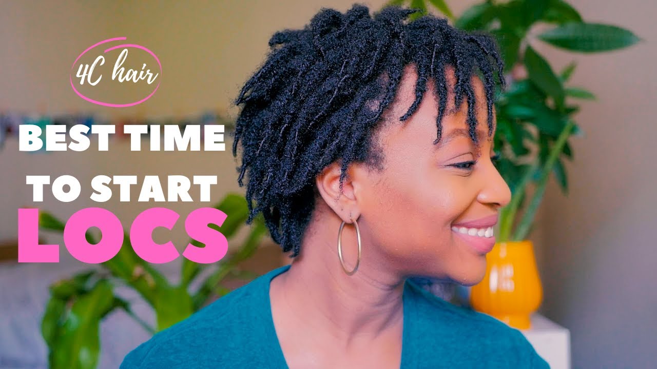 Here's the BEST Time to Start Locs (Two Strand Twist Starter Locs on 4C ...