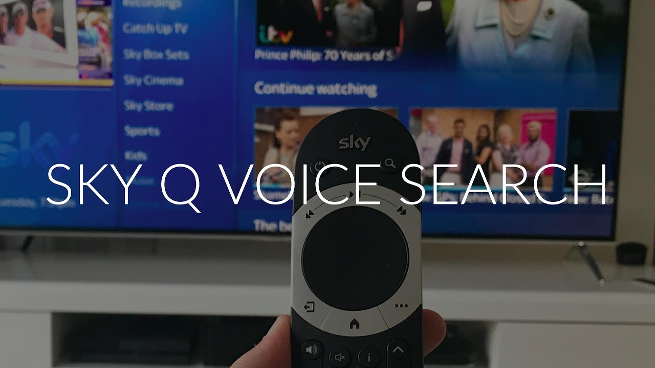 Sky Q Voice Search - YouTube
