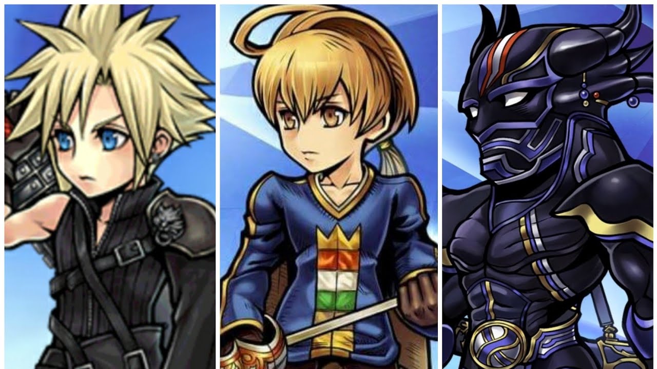 DFFOO Divine Ramuh Lufenia with Cloud, Ramza and Decil - YouTube