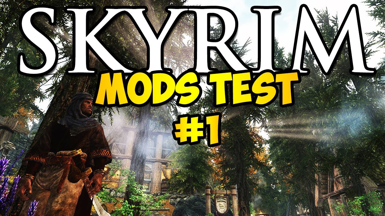 Skyrim - INSANE Graphics & Sounds Modded Test #1 (1080p) - YouTube