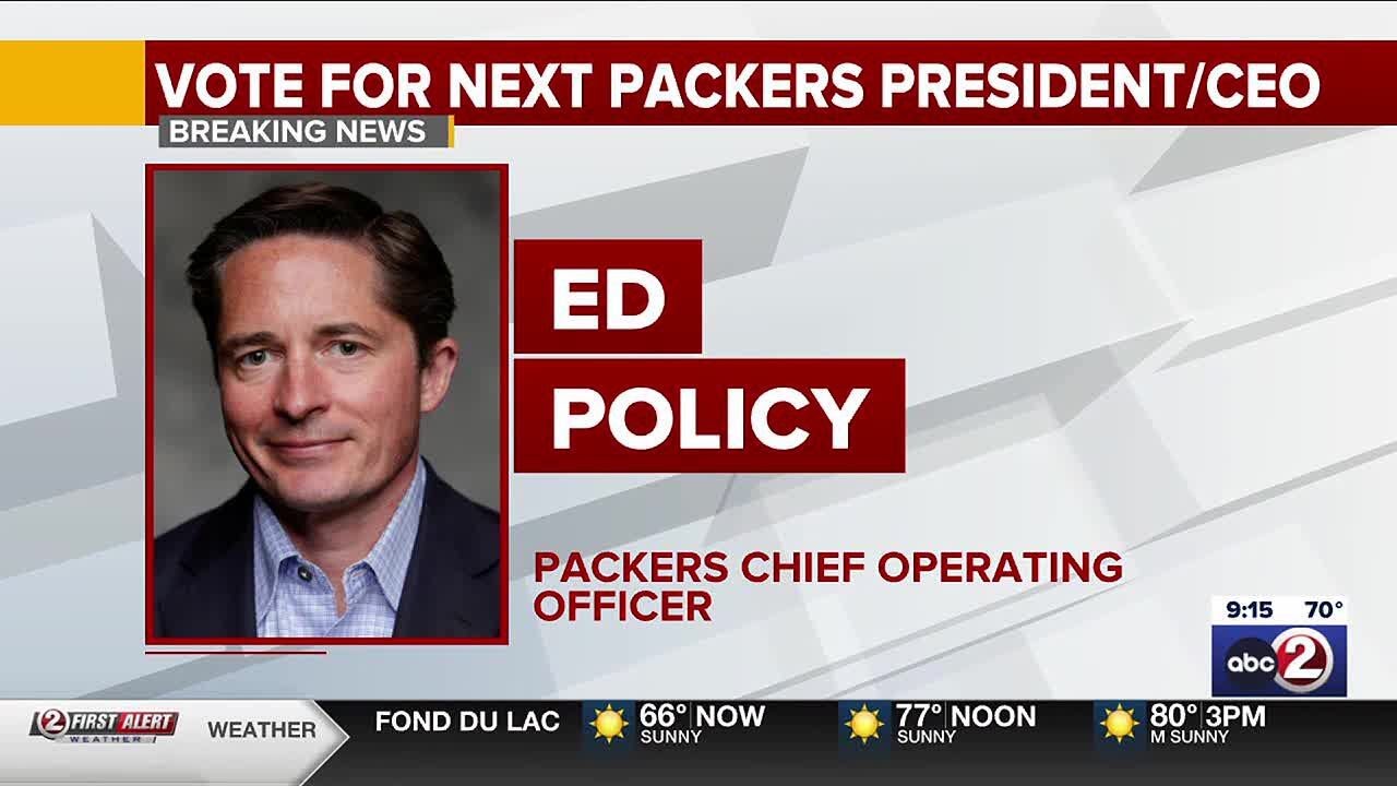 Packers name Ed Policy next president & CEO - YouTube