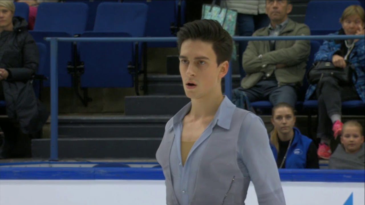 Roman Galay - 2019 Finlandia Trophy SP - YouTube