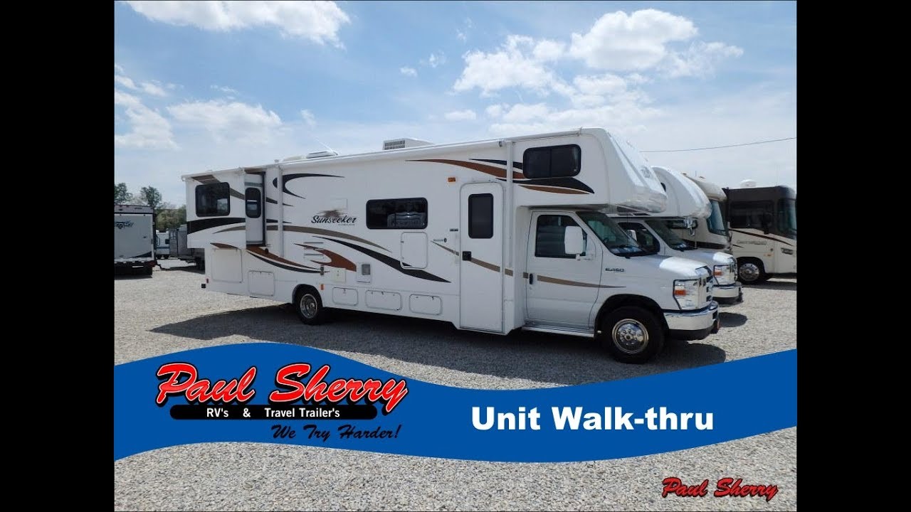 2012 Forest River Sunseeker 3010DS Walk-thru | 8776A - YouTube