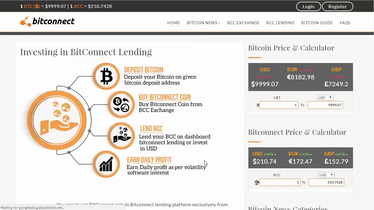 bitconnect ponzi scam collapses - YouTube