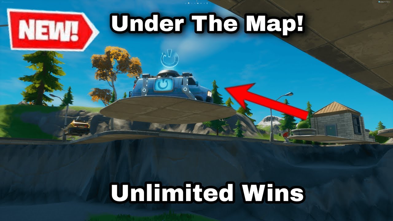 How To GLITCH Under Lazy Lake In Fortnite Chapter 2 Season 2 - YouTube