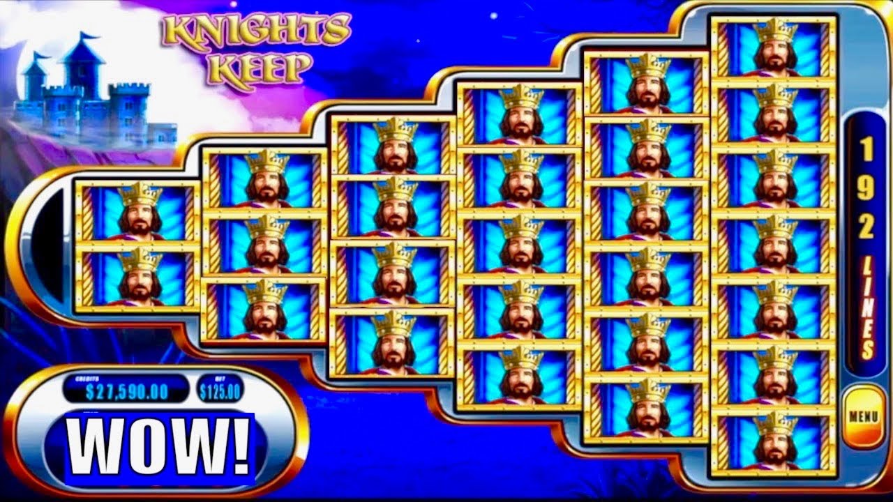 JACKPOT HANDPAY★★$125 BETS★★KNIGHT’S KEEP HIGH LIMIT SLOT MACHINE BUENO ...