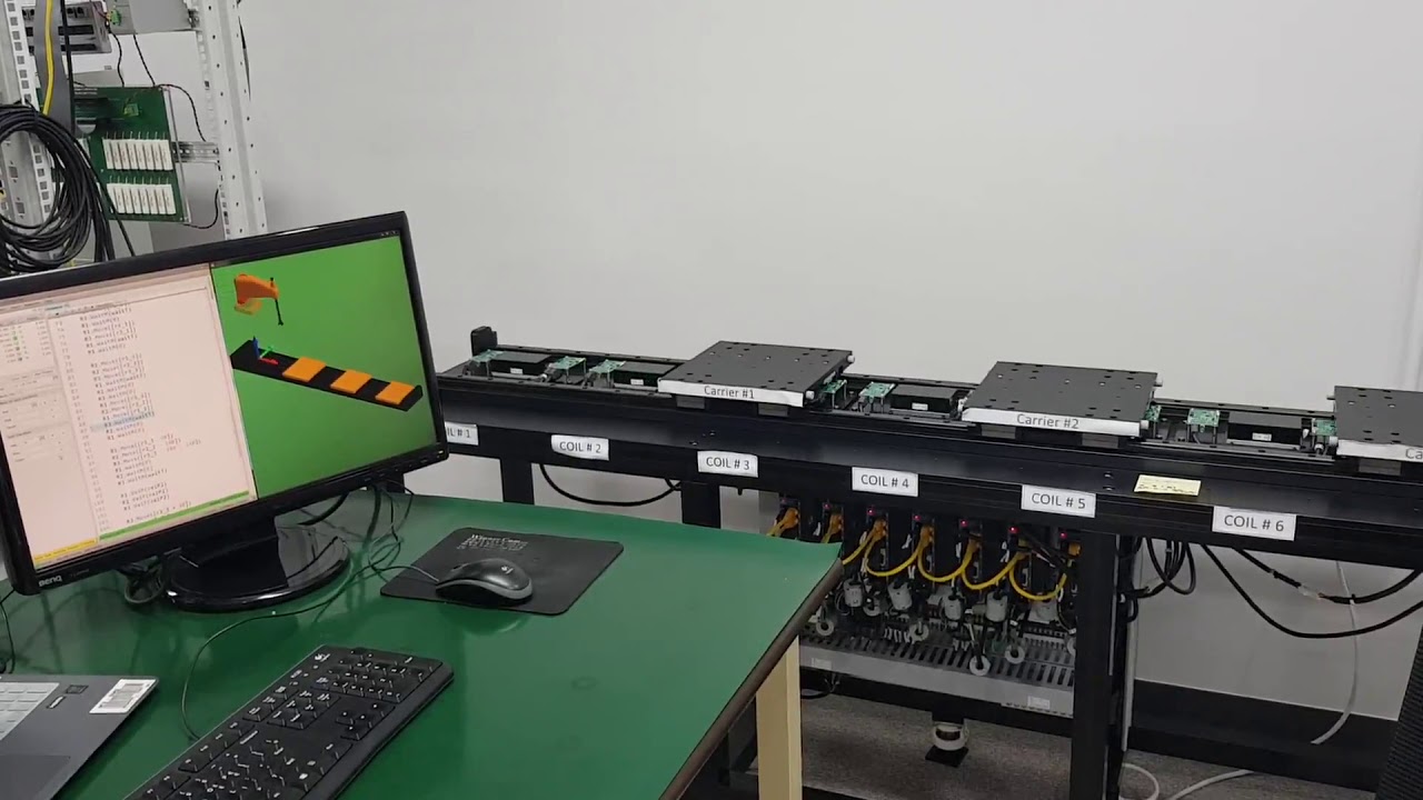 Linear Moving Magnet Controller - YouTube