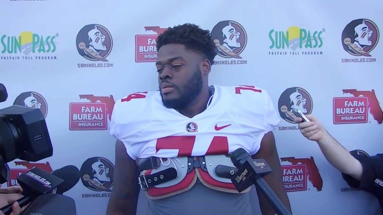 Warchant TV: Derrick Kelly talks about the offensive line - YouTube