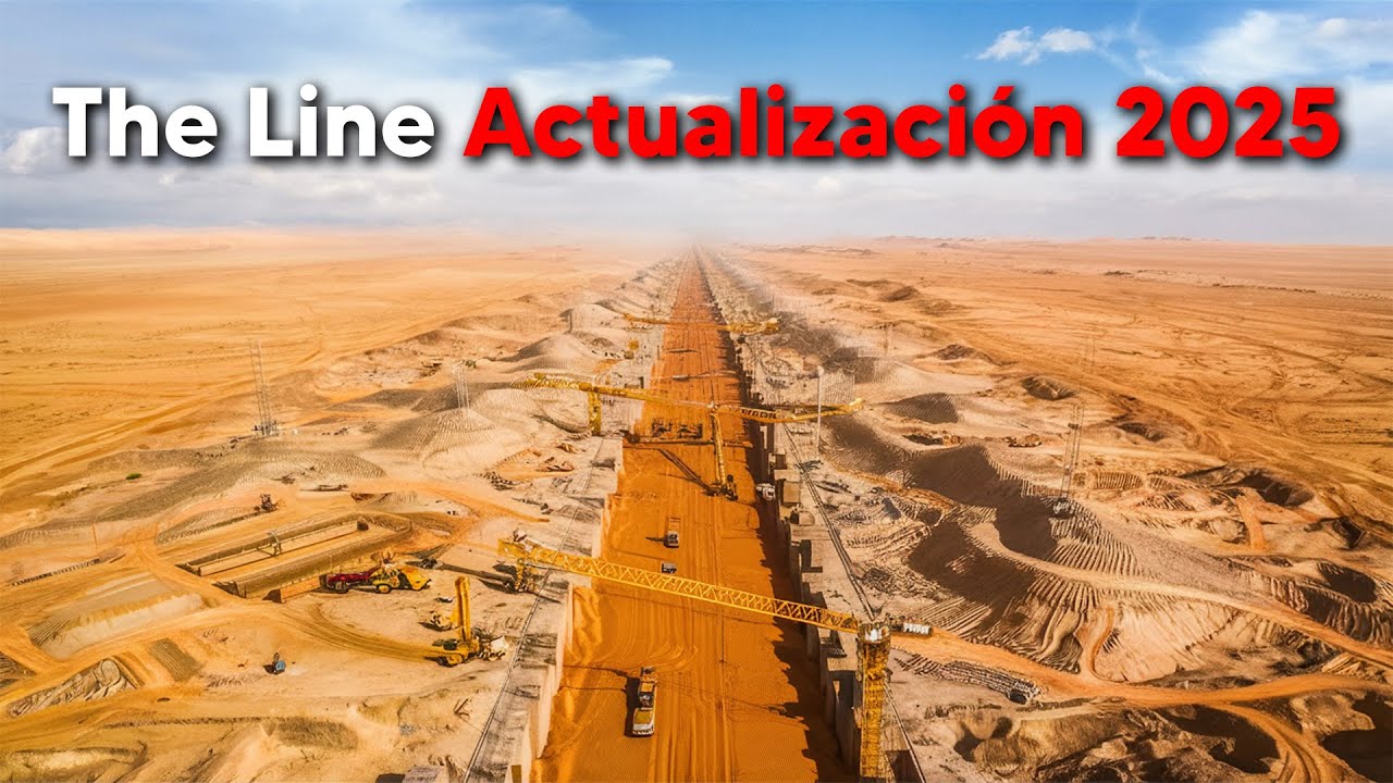 The Line: Gran Actualización de Construcción 2025 - YouTube